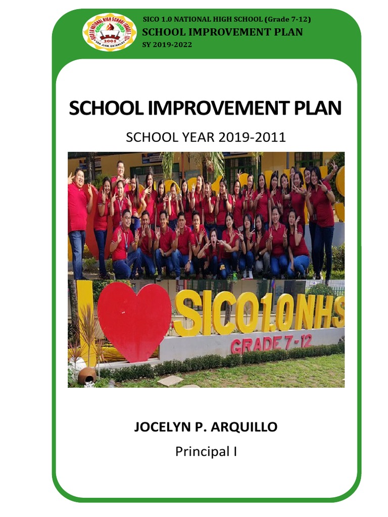 Final SIP Na Talaga | PDF | Learning | Schools