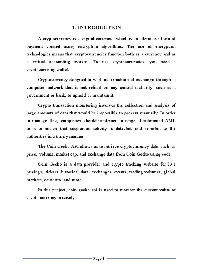 Cryptocurrency New | PDF | Html | Cryptocurrency