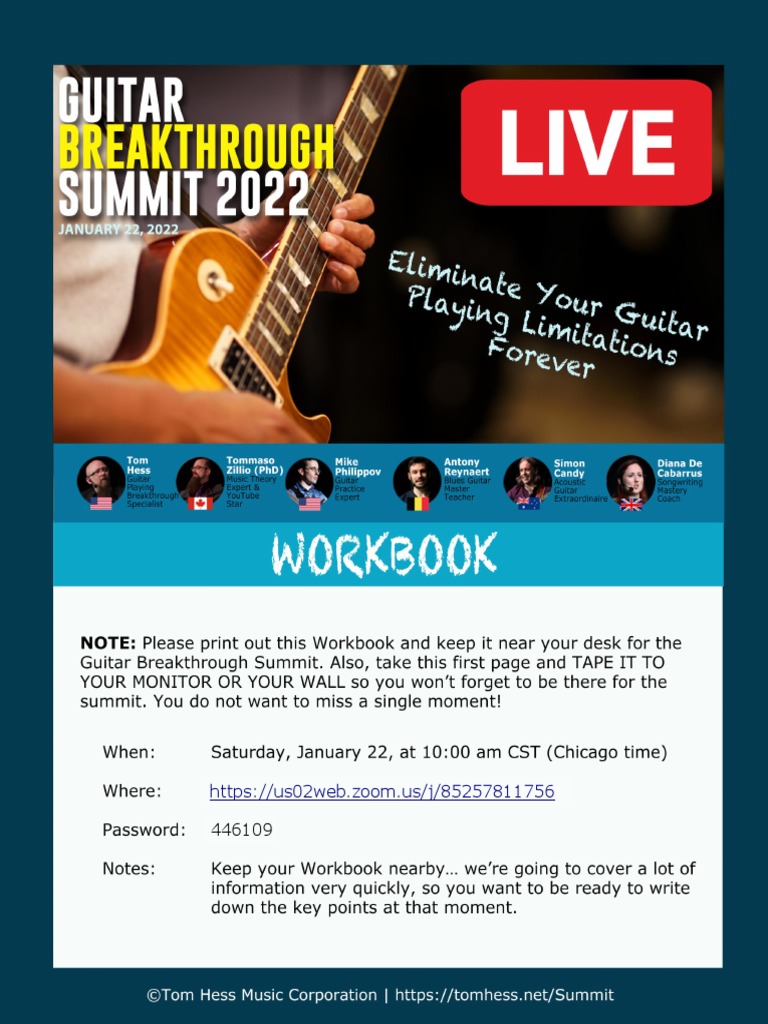 Guitar Practice Resources and Links | PDF
