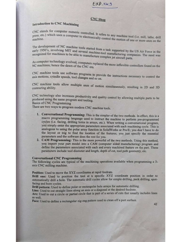 Cnc Shop Pdf