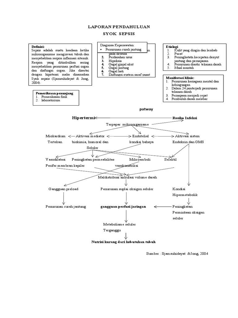 LP Syok Sepsis Mapping | PDF