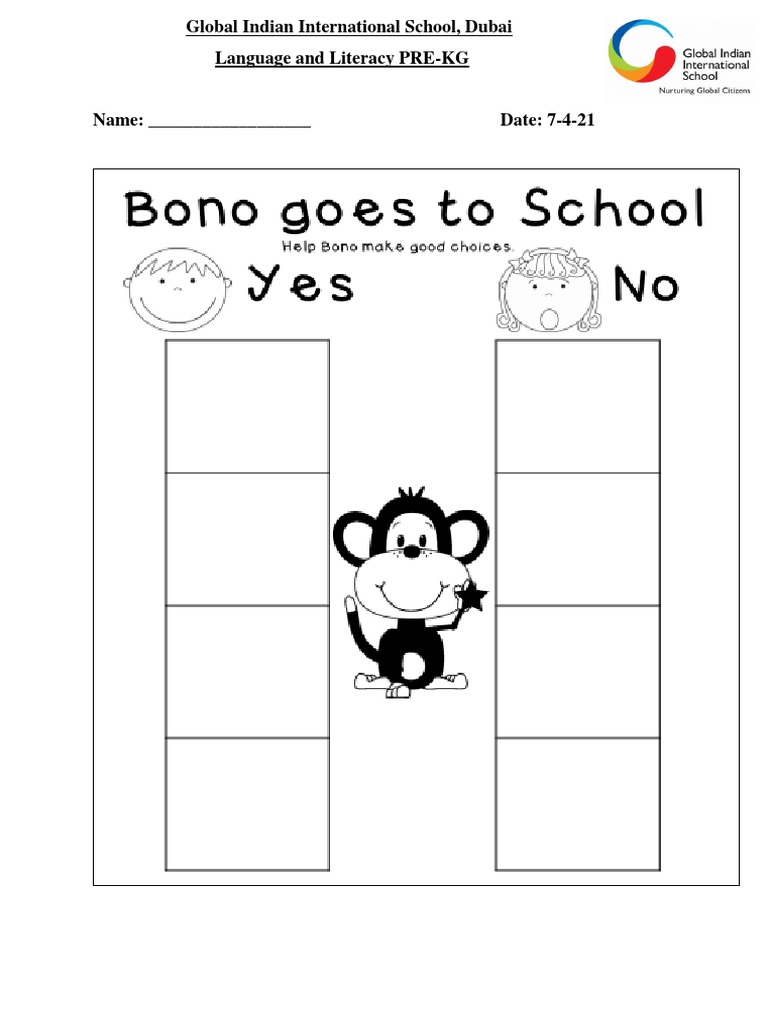 Bono The Monkey | PDF