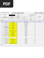 Esd Check Sheet Rev 3 | PDF | Electrostatic Discharge | Volt