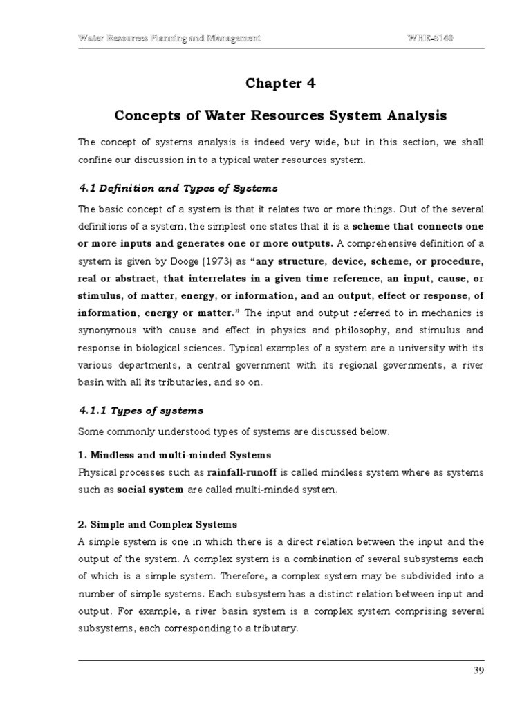 CH-4 System Analysis & Optimization | PDF | Mathematical Optimization | Linear Programming
