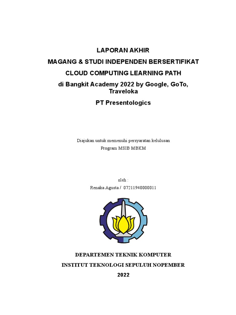 Laporan Magang Cloud Computing | PDF | Seni
