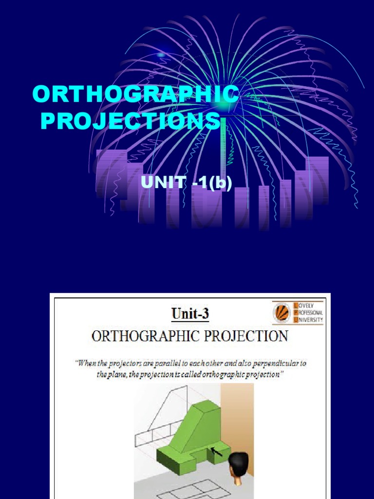 Unit 2 Orthographic Projection | PDF