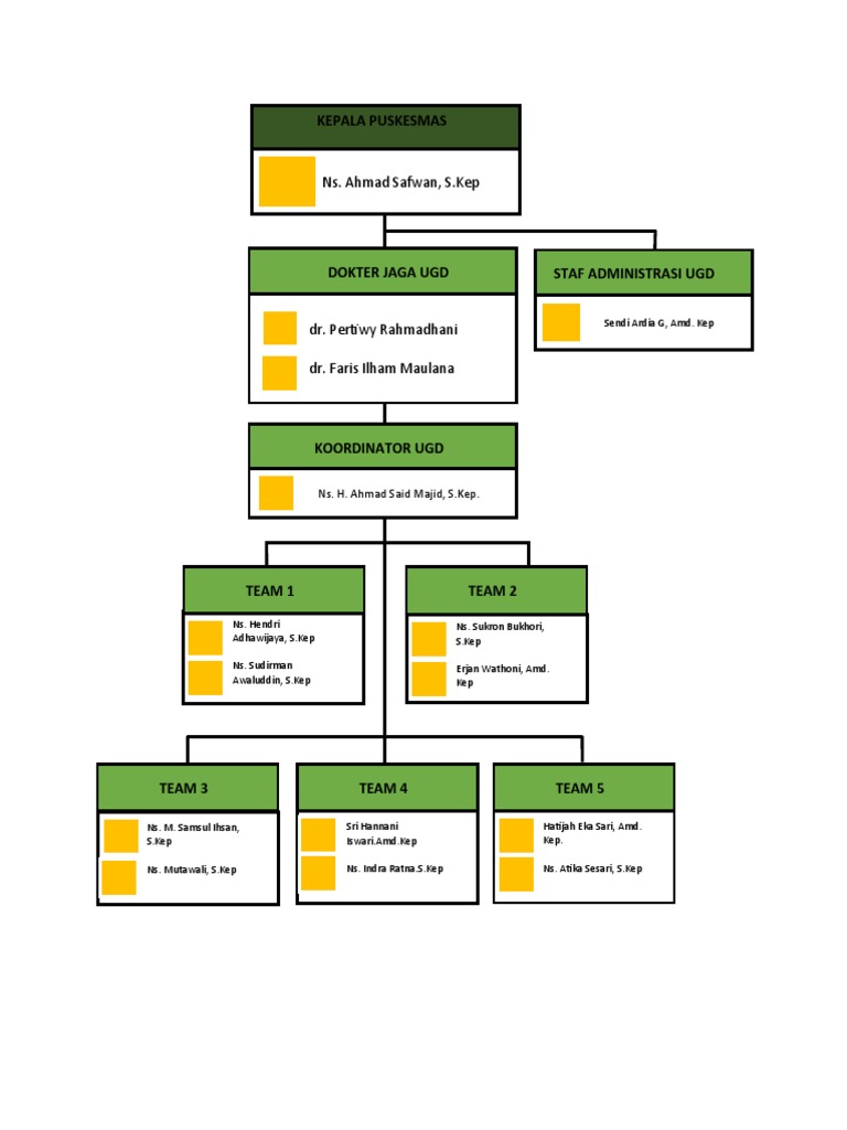 Contoh Struktur UGD | PDF