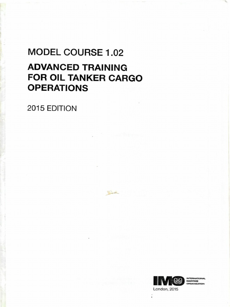 IMO Model Course 1.02 AOT, 2015 Edition | PDF