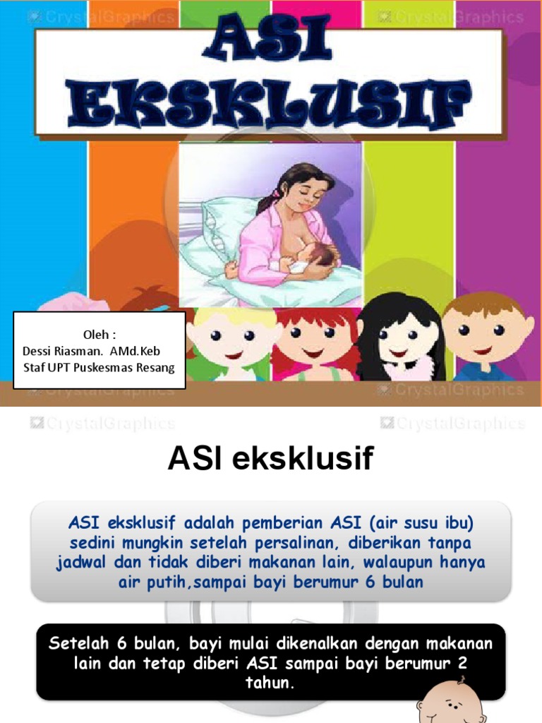 Materi Presentasi Asi Eksklusif | PDF