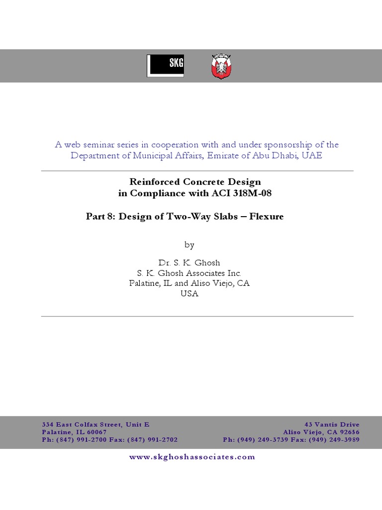Design Slabs Flexure | PDF