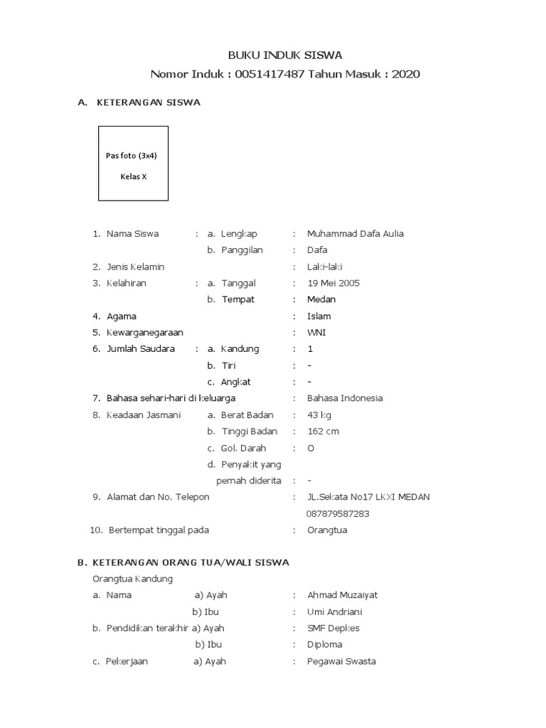 Muhammad Dafa Aulia | PDF