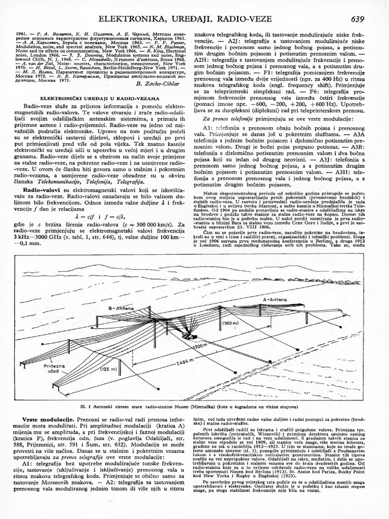 Elektronika Uredaji 6 Elektronicki Uredaji U Radio Vezama | PDF
