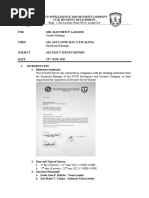 Sample Format of Security Survey and Inspection Report | PDF ...