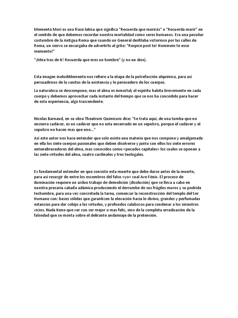 Morir | PDF