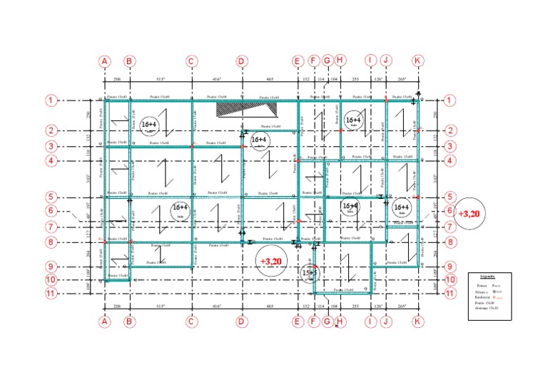 KRD Plan de Poutraison Dalle | PDF | Renault