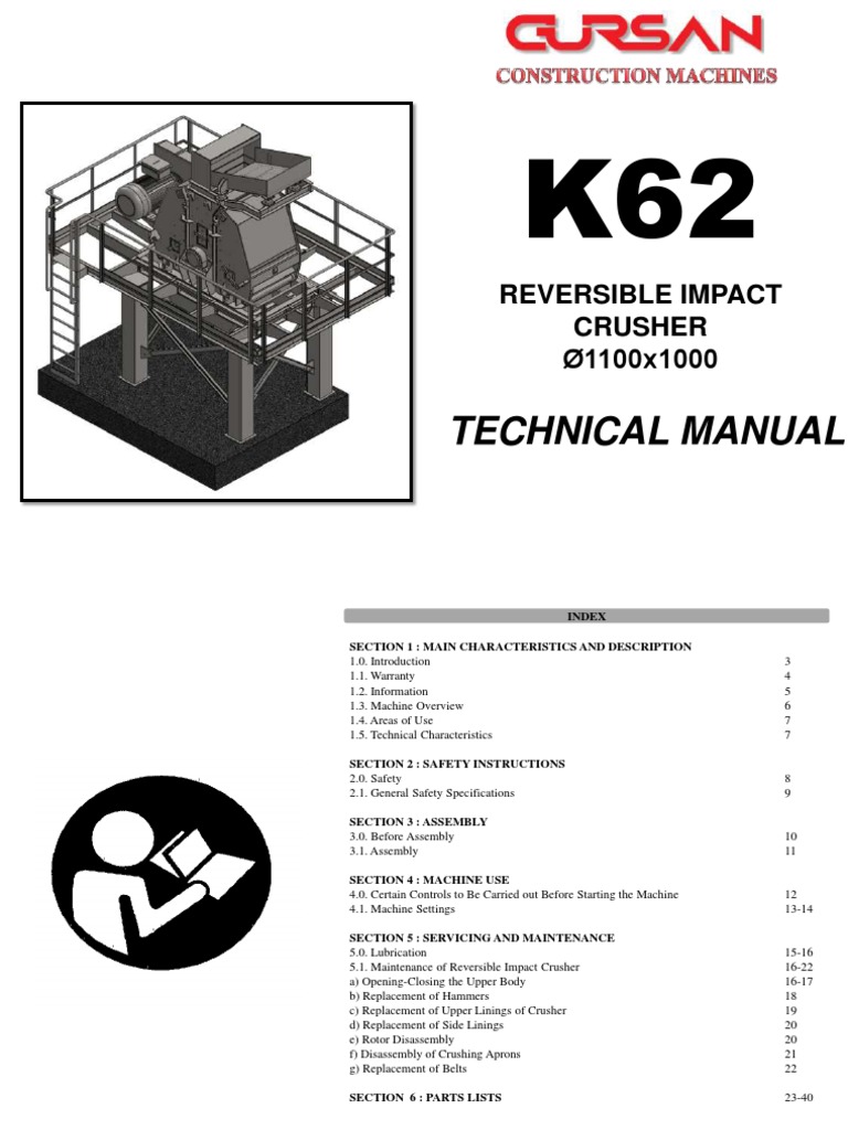 Optimizing Performance of a Reversible Impact Crusher through Proper ...