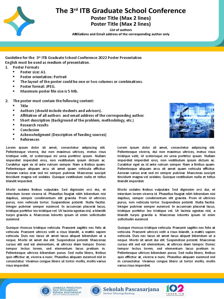 3IGSC Template Poster Presentation | PDF | Technology & Engineering