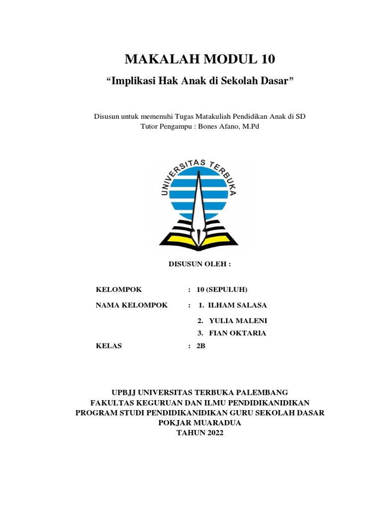 Makalah Modul 10 | PDF