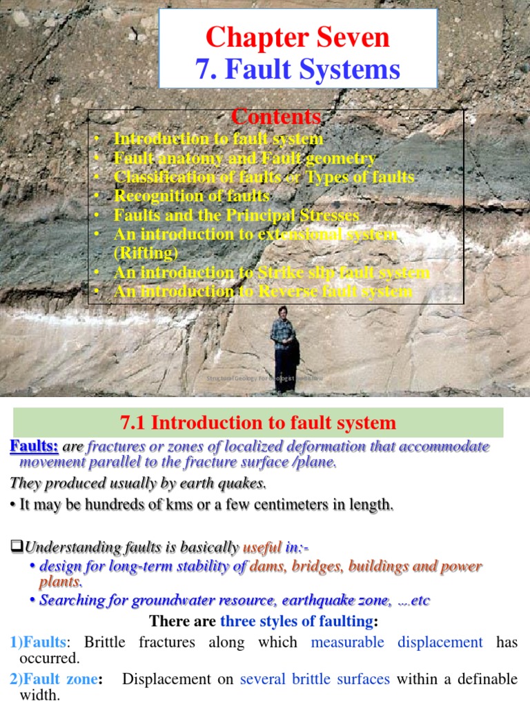 Structural Geology Chapter 7 | PDF | Fault (Geology) | Rift
