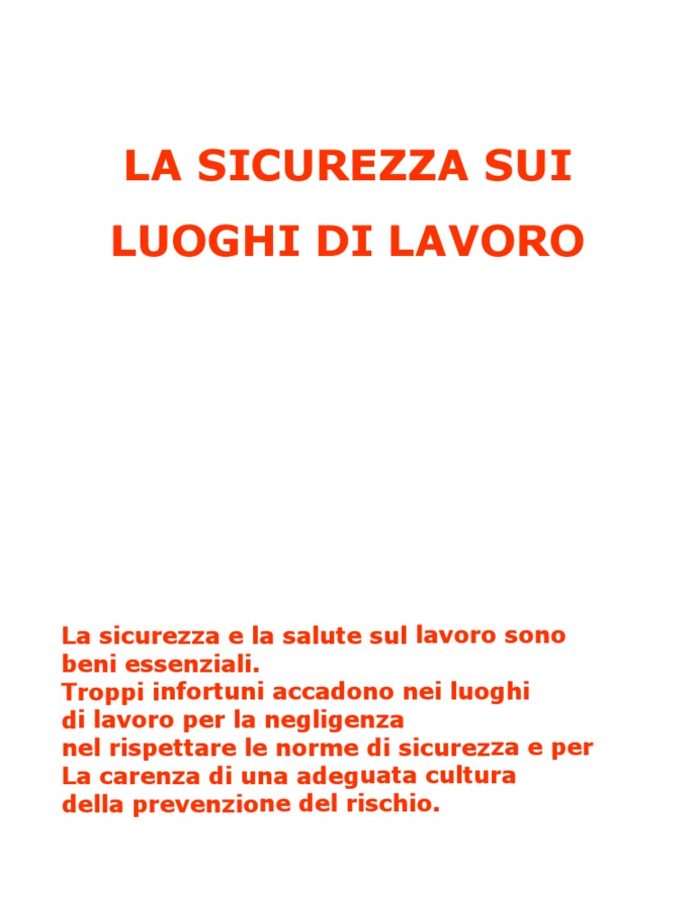Slide Sicurezza | PDF