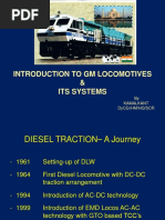 EMD SD40 Diesel-Electric Locomotive Specs | PDF | Pump | Axle