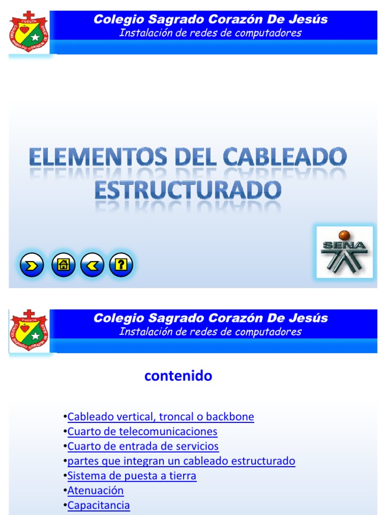 Tema 3 Elementos Del Cableado Estructurado | PDF | Electrónica ...