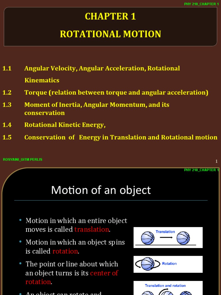 Understanding Rotational Motion Concepts | PDF | Rotation Around A Fixed Axis | Torque