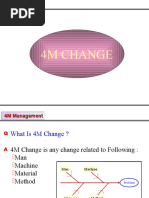 4M Change Management Presentation | PDF | Audit | Verification And ...
