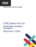 Igcse Subject Codes and Options Priv Candidates 2022 | PDF | Multiple ...