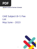 Igcse Subject Codes and Options Priv Candidates 2022 | PDF | Multiple ...