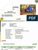 Contoh 3 Modul Perencanaan Kokurikuler - PAUD | PDF