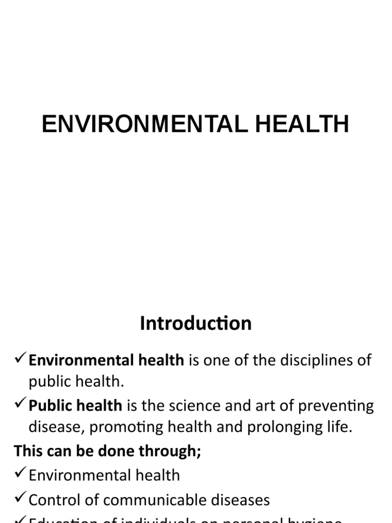 My Environmental Health | PDF | Compost | Sanitation