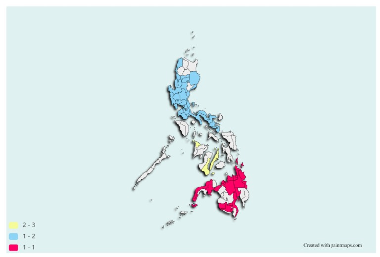 Philippines Map Chart | PDF