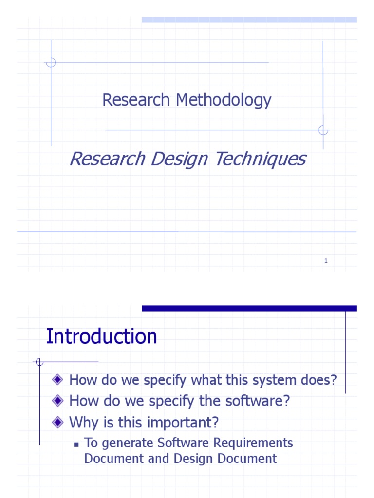 Research Design Techniques | Download Free PDF | Computer Engineering | Software Engineering