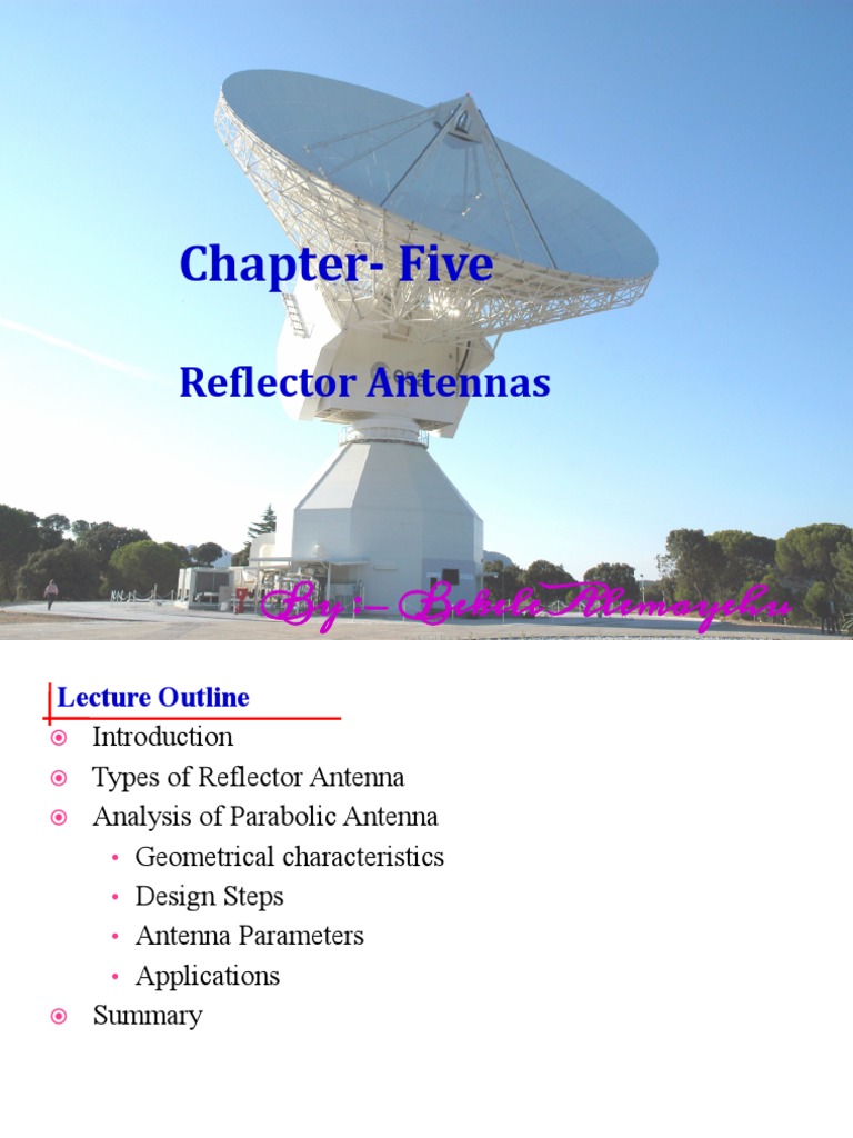 CH-5 Reflector Antennas | PDF | Antenna (Radio) | Radar
