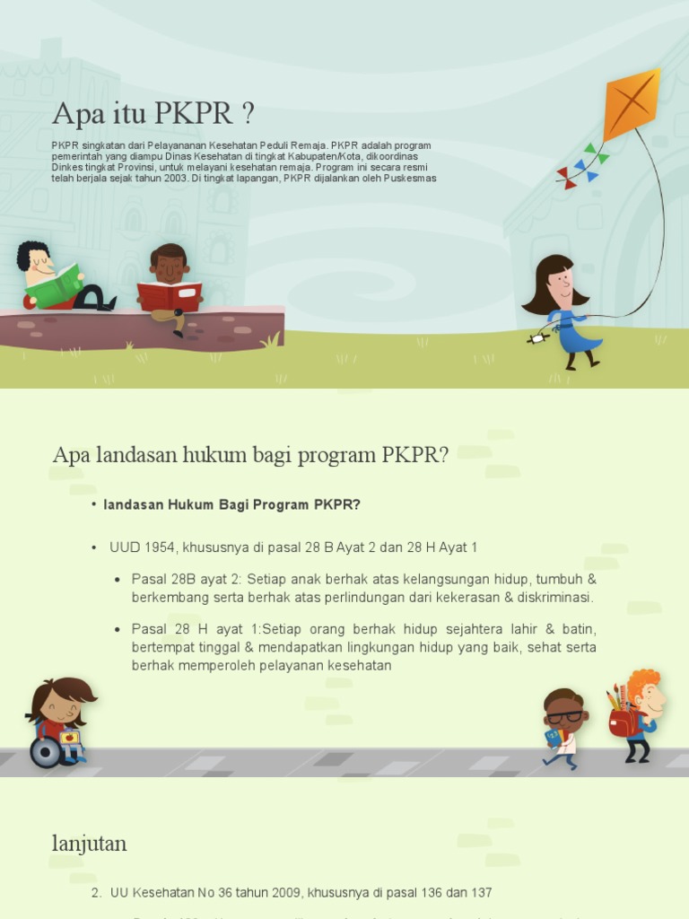Program PKPR: Layanan Kesehatan Remaja | PDF