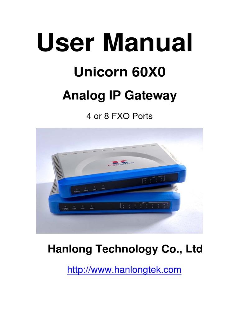 Hanlong Unicorn 6040 - Usermanual | PDF | Computers