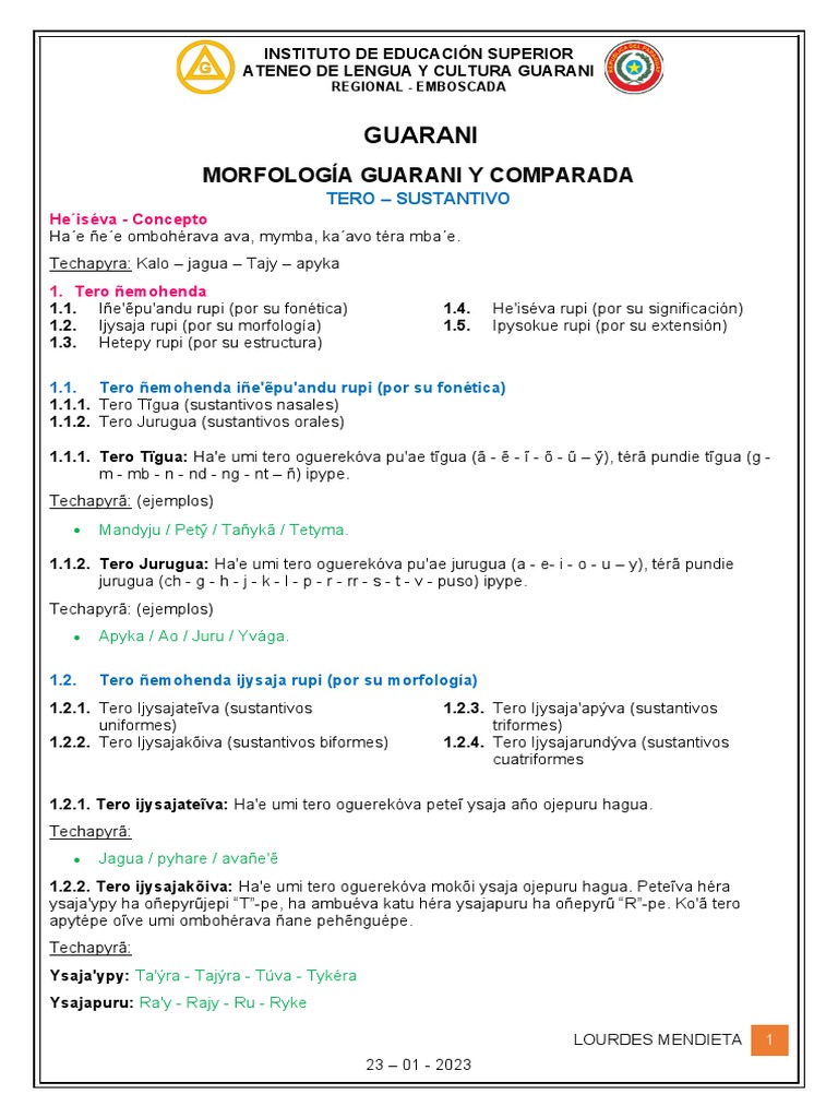 Fonología Tero 1unidad | PDF | Lingüística