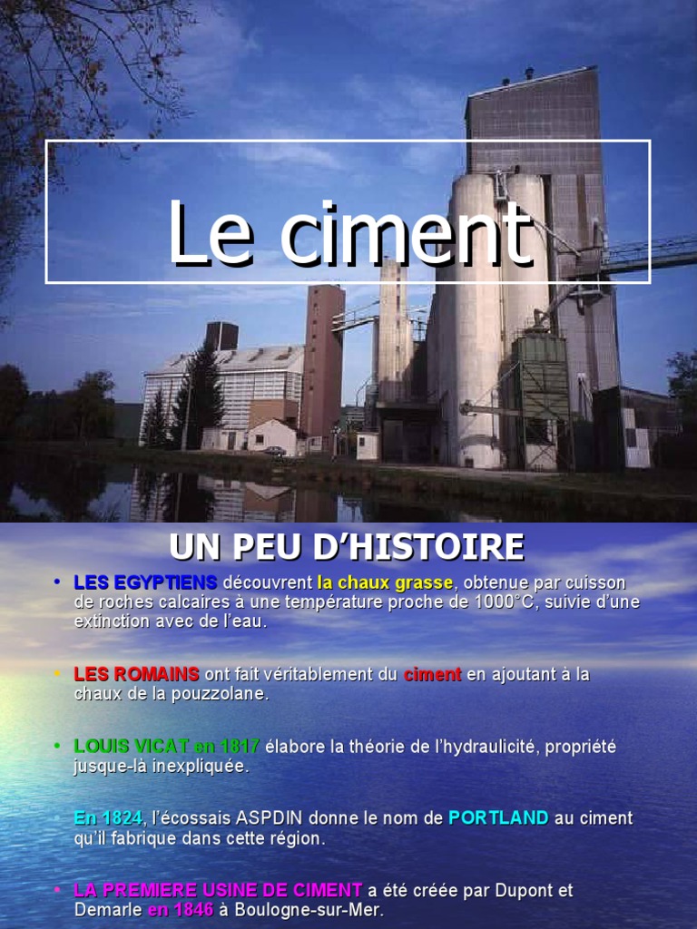 Fabrication Et Contrôle Qualité Du Ciment | PDF | Ciment | Béton
