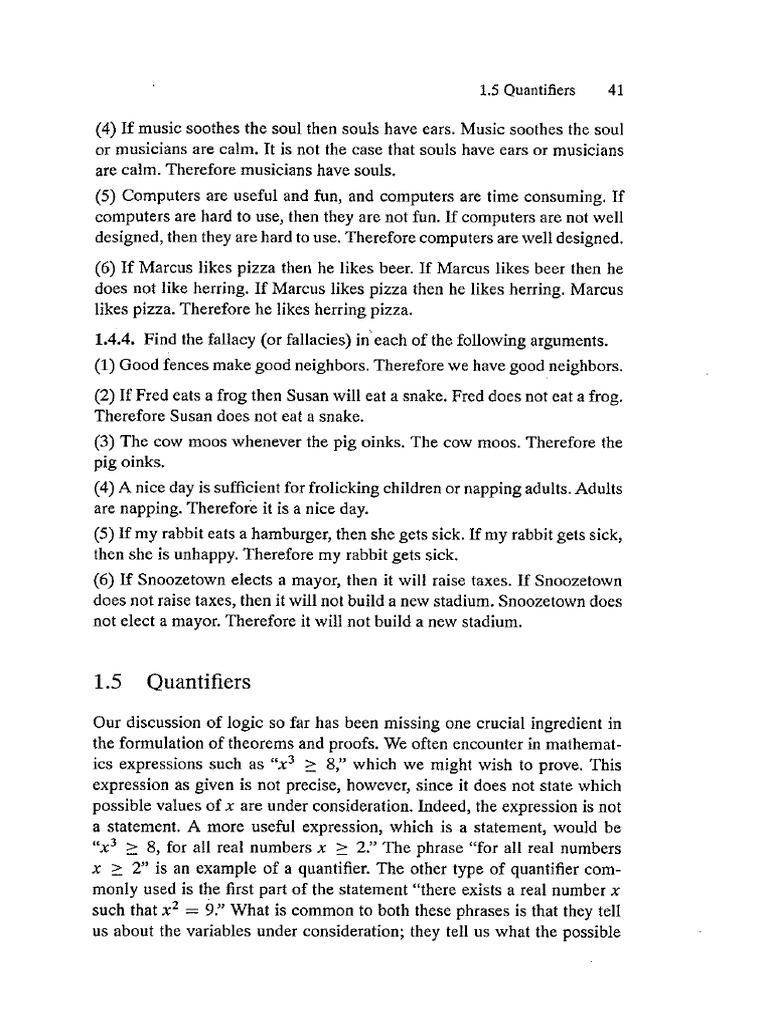 Quantifier - Proofs and Fundamentals 61 74 | PDF | Mathematical Proof ...