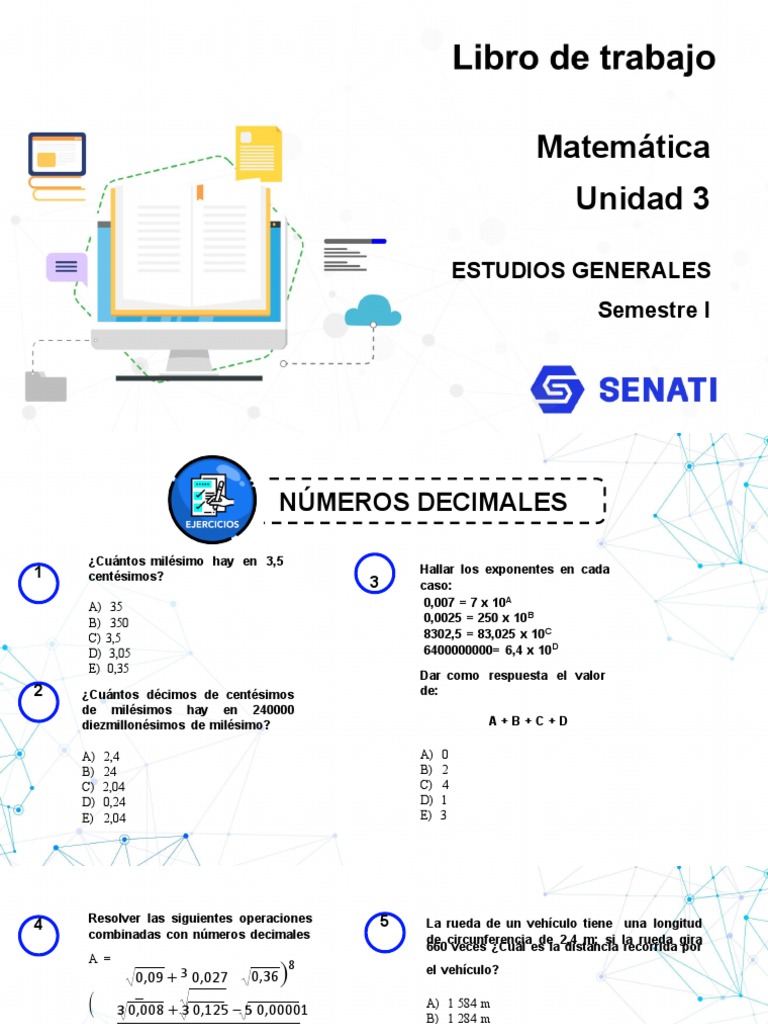 Sciu-178 Librodetrabajo U003 | PDF | Distancia | Metro