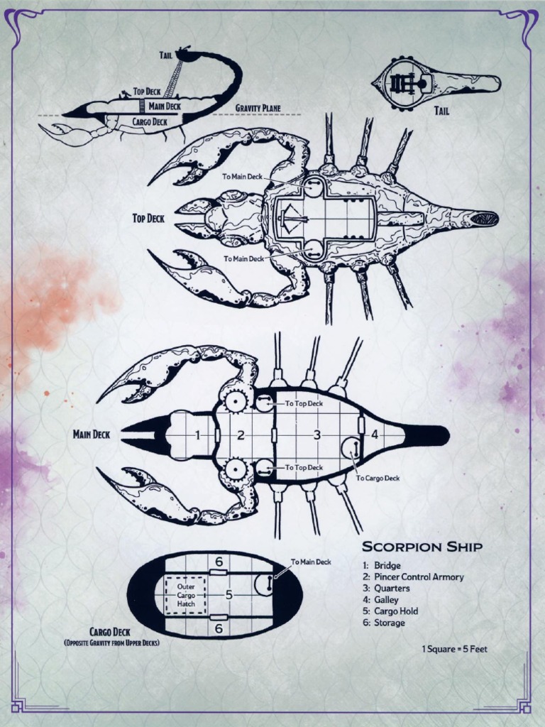 Spelljammer - Ship - Scorpion Ship | PDF