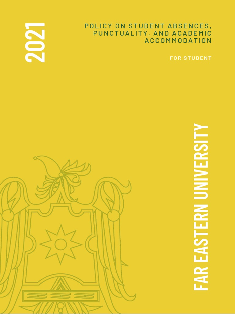 FEU Student Absence Policy Overview | PDF | Teachers | Courage