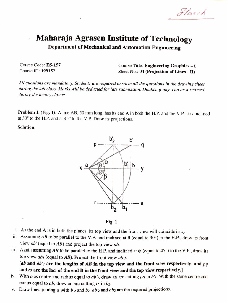 Sheet 4 Solutions | PDF | Geometry | Elementary Geometry