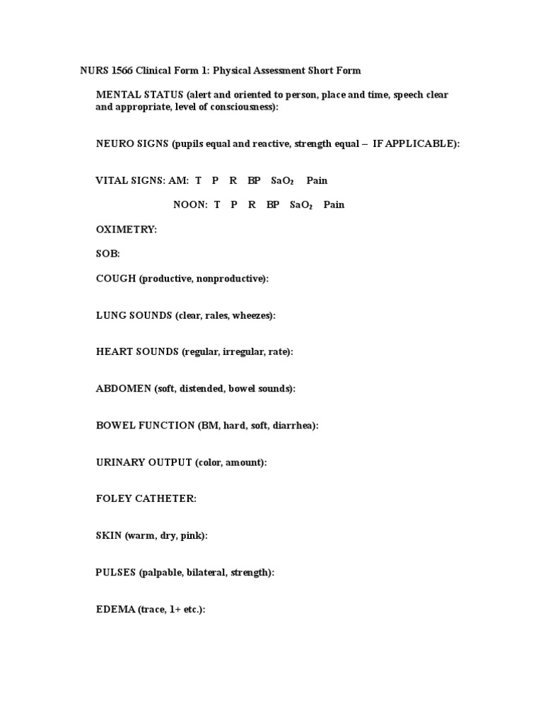 Clinical Packet | PDF | Medical Diagnosis | Intravenous Therapy