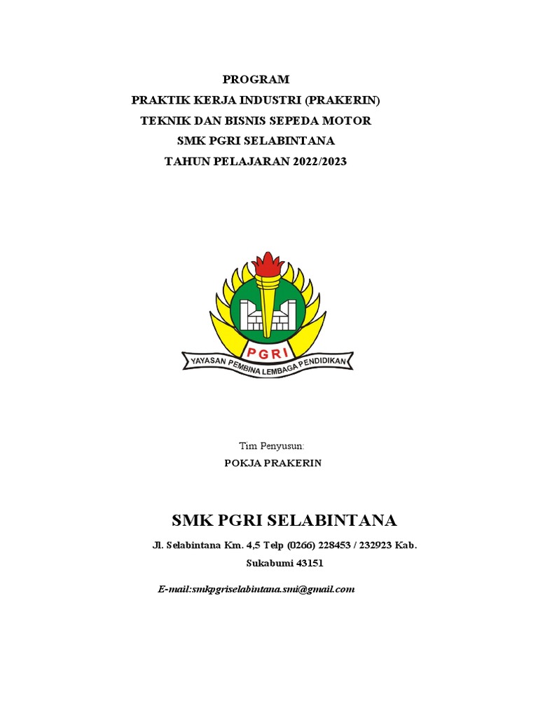 Program Prakerin | PDF