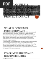 Consumer Rights Project Class 10 With Flowcharts | PDF