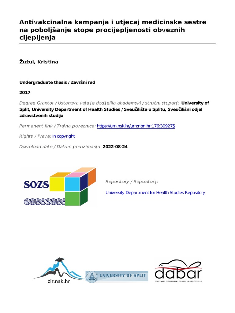 Zavrsni Rad Kristina 4444444zuzul PDF | PDF