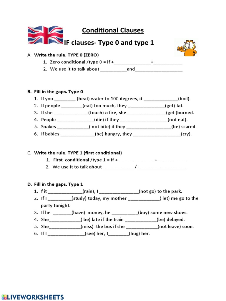 Conditional Type 0 and 1 | PDF