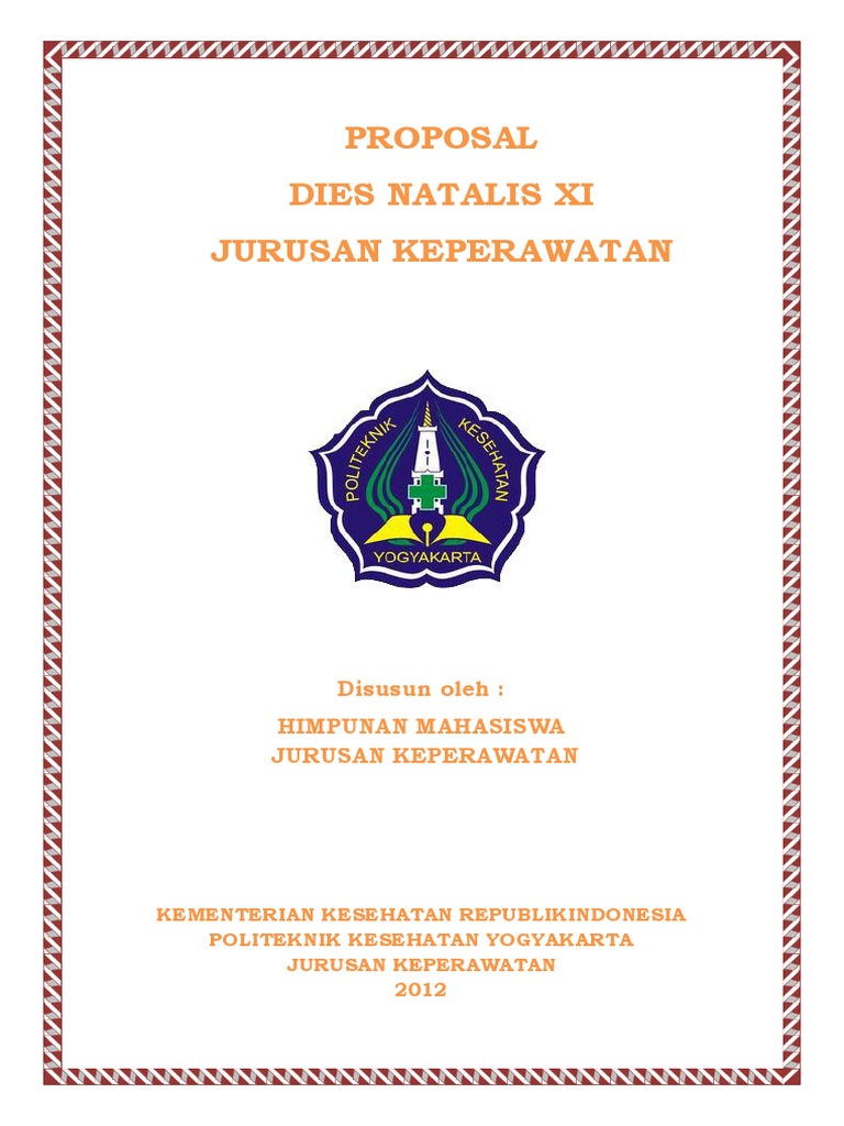 Proposal Dies Natalis XI Keperawatan | PDF